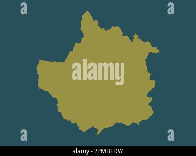 Trujillo, state of Venezuela. Solid color shape. Locations of major ...
