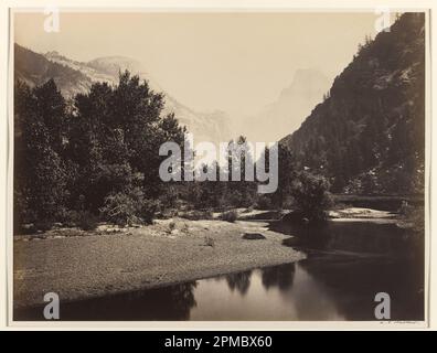 The Domes, Yosemite photographed by Carleton Watkins in 1872. He was a ...