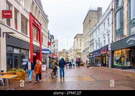 A view of Bournemouth town centre, Dorset, UK. Taken on 27th September ...