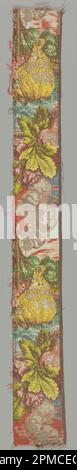 Fragment (France); silk; Bequest of Richard Cranch Greenleaf in memory ...