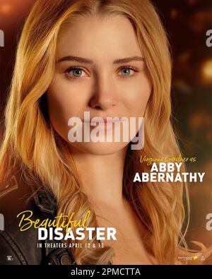 BEAUTIFUL DISASTER, US character poster, Libe Barer, 2023. © Voltage ...