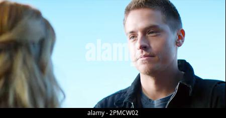 BEAUTIFUL DISASTER, from left: Dylan Sprouse, Virginia Gardner, 2023 ...