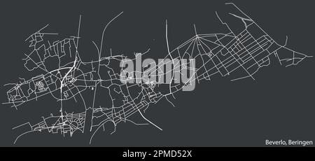 Street roads map of BERINGEN, BELGIUM Stock Vector Image & Art - Alamy