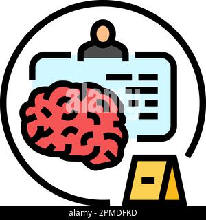 habit evidence crime line icon vector illustration Stock Vector Image ...