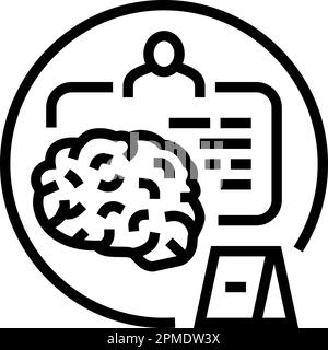 habit evidence crime line icon vector illustration Stock Vector Image ...