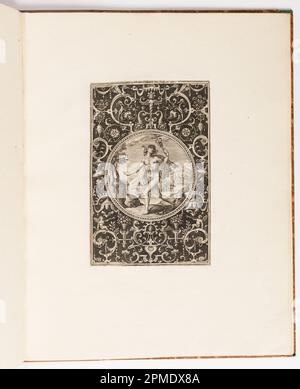 Print, Mercury, plate from a suite of 6 ornamental designs with the ...