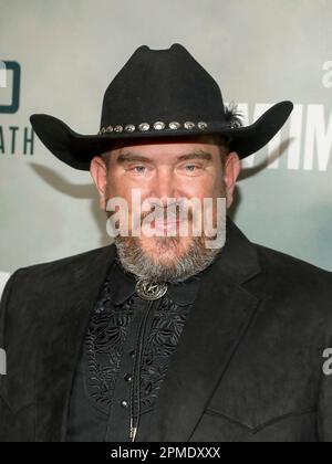Actor Michael Vincent Berry attends the Showtime premiere of "Waco: The ...