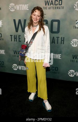 Recording artist Lucia Santina Ribisi attends the Showtime premiere of ...