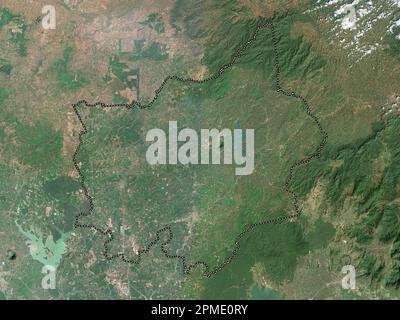 Binh Phuoc, province of Vietnam. Low resolution satellite map ...