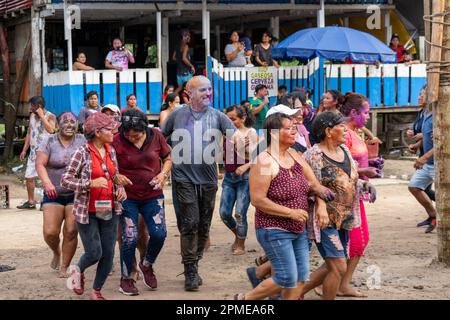 Carnival in Belen is known as Omagua and involves dancing around a ...