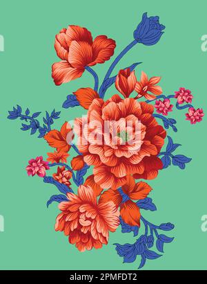 The florel vectors Stock Vector Image & Art - Alamy