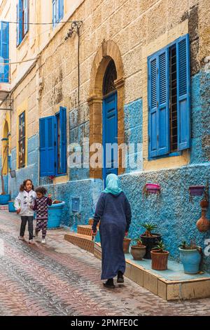 Morocco, Safi, alley of the medina Stock Photo - Alamy