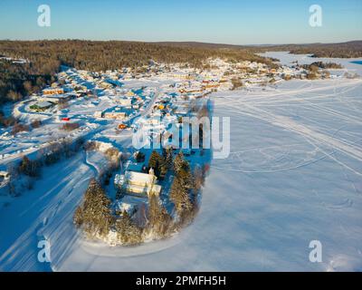 Canada, Quebec Province, village of Manawan, Indian reserve of ...