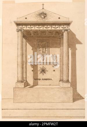 An oratory dedicated to the Virgin Stock Photo - Alamy