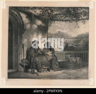 Tobias and His Wife, Georg Friedrich Schmidt, French school, 1712 ...