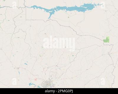 Mashonaland Central, province of Zimbabwe. Open Street Map. Locations ...