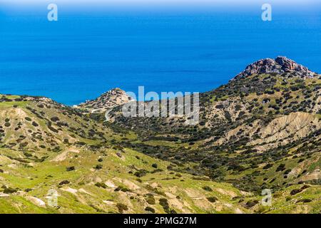 St. George's Chapel in Kormacit Bay in Northern Cyprus. Livera, Cyprus ...
