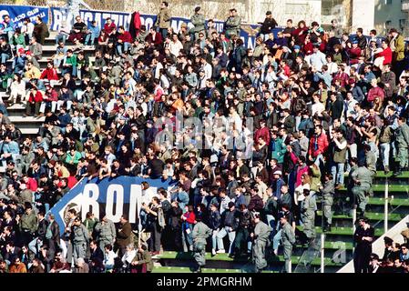 Italy ultras season 1989-90 Serie A - in the photo - inter-milan curva ...