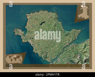 Isle Of Anglesey, region of Wales - Great Britain. Low resolution ...