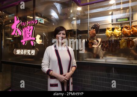 Tai Hing Group Executive Director Jojo Chan Shuk-fong, at Tai Hing in ...