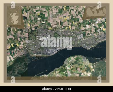 Dundee, region of Scotland - Great Britain. Open Street Map. Locations ...