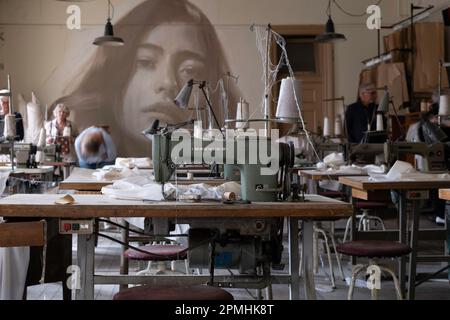 The 'Typing Pool' designed by the Melbourne-based artist Rone is a ...