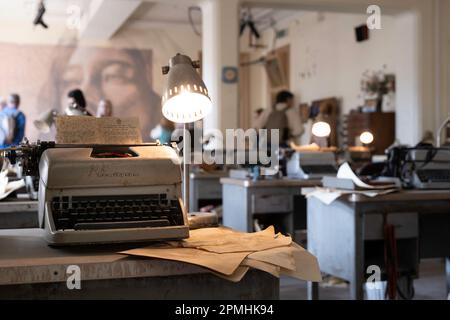 The 'Typing Pool' designed by the Melbourne-based artist Rone is a ...