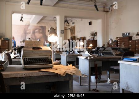 The 'Typing Pool' designed by the Melbourne-based artist Rone is a ...