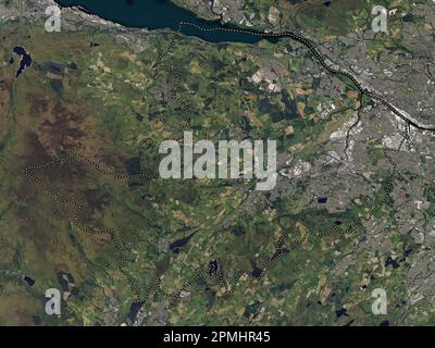 Renfrewshire, region of Scotland - Great Britain. Low resolution ...