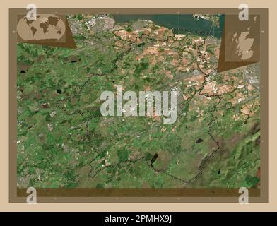 West Lothian, region of Scotland - Great Britain. Low resolution ...