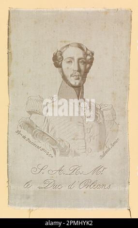 Portrait (France); silk; Bequest of Richard Cranch Greenleaf in memory ...