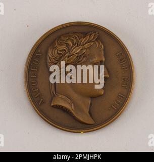 Medal; Designed by Bertrand Andrieu (French, 1761 - 1822); cast bronze ...