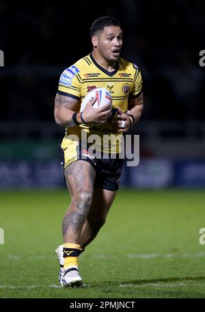 Castleford Tigers’ Bureta Faraimo in action during the Betfred Super ...