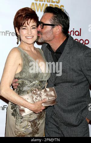 LOS ANGELES - APR 12: Carolyn Hennesy, Tristan Rogers at the 2023 Indie Series Awards at the ...