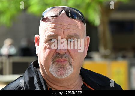 Brett Beasley, father of murder victim Jack Beasley is seen outside the ...