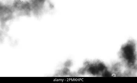 Grey smog frame background. Abstract gray fog cloud wallpaper. Smoke or ...