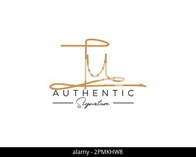 TU Signature Logo Template Vector Stock Vector Image & Art - Alamy