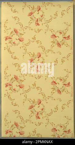Ceiling Paper (USA); Manufactured by Keystone Wall-Paper Company ...