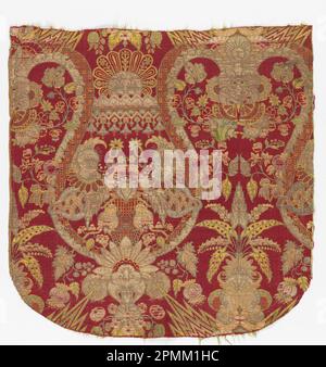 Textile; silk, metallic thread Stock Photo - Alamy