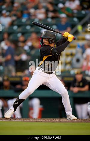 Bradenton Marauders Jesus Castillo (54) at bat during an MiLB Florida ...