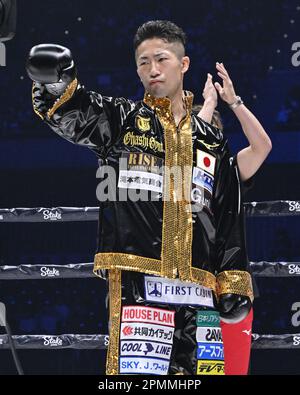 Takuma Inoue of Japan before the vacant WBA bantamweight title boxing ...