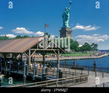 1987 HISTORICAL STATUE OF LIBERTY (©F A BARTHOLDI 1886) TWIN TOWERS ...