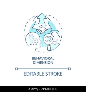 Behavioral dimension concept icon Stock Vector Image & Art - Alamy