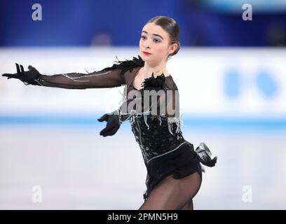 Anna PEZZETTA of Italy performs during wonen's free skating of ISU ...