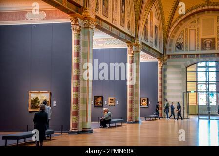 Amsterdam, Netherlands - 9 September, 2020: Interior of a beautiful ...
