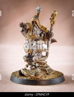 Grimnyr, Leagues of Votann, Painted Warhammer 40K Figures © Clarissa Debenham / Alamy Stock ...