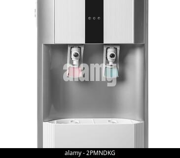 Modern water cooler isolated on white background Stock Photo - Alamy