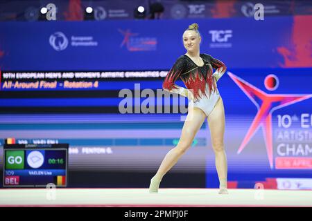 VAELEN Lisa (BEL) floor during 53rd FIG Artistic Gymnastics World ...