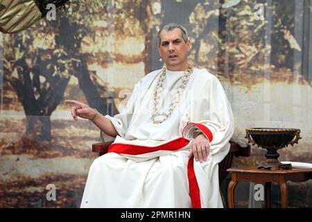 Pontius Pilate. Fifth governor of the Roman province of Judaea (26-36 ...