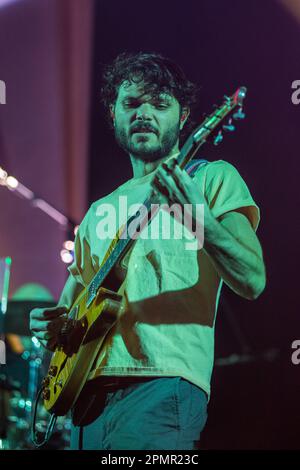 Madison, USA. 13th Apr, 2023. Rick Mitarotonda of Goose at The Sylvee ...